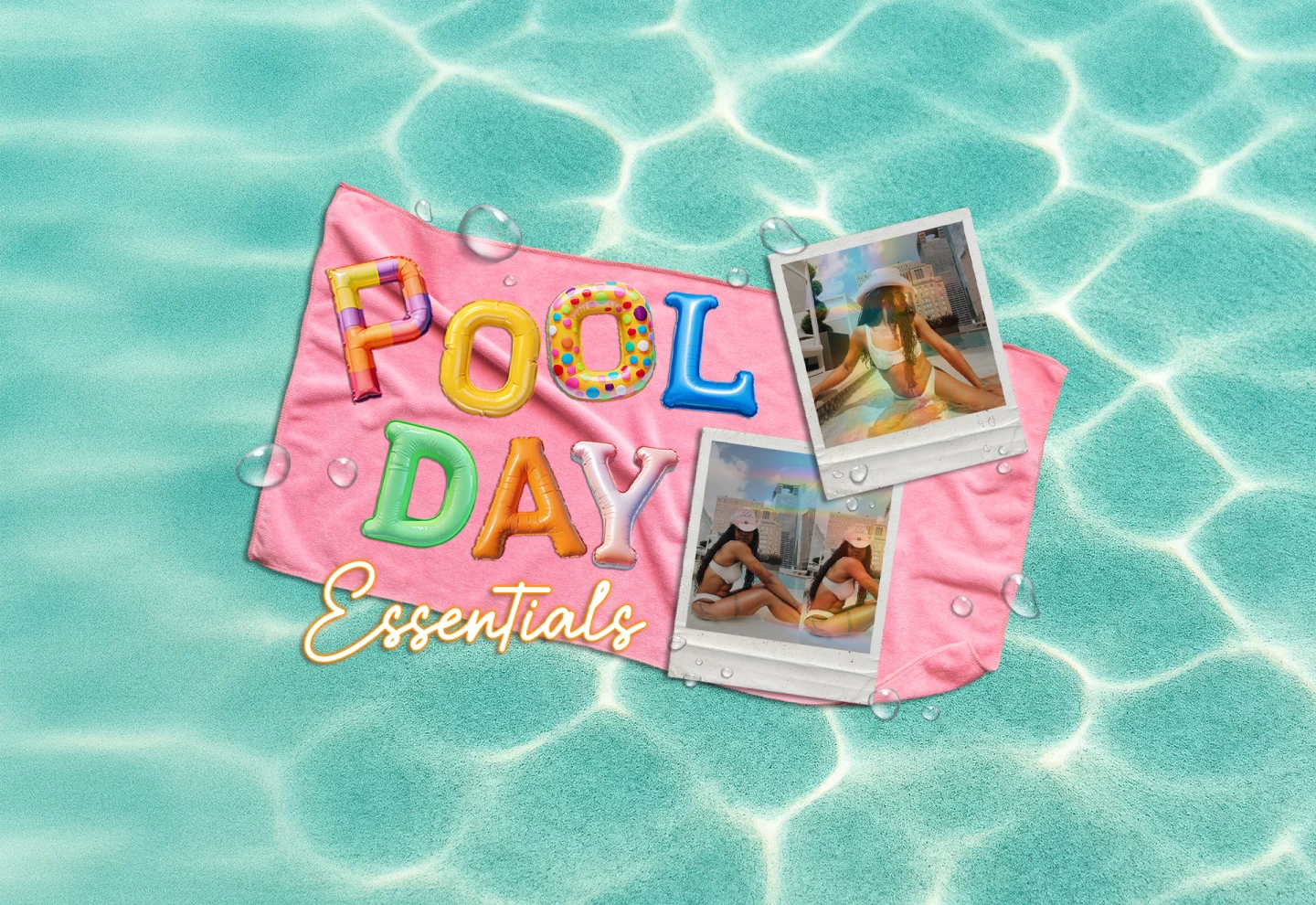 POOL DAY ESSENTIALS - Caramel à la Mode